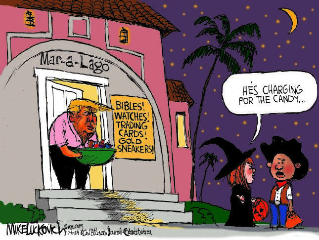Trick-or-treat | Sandusky Register Cartoon commentary