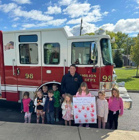Preschoolers have fun with fire safety | Sandusky Register Vermilion ...