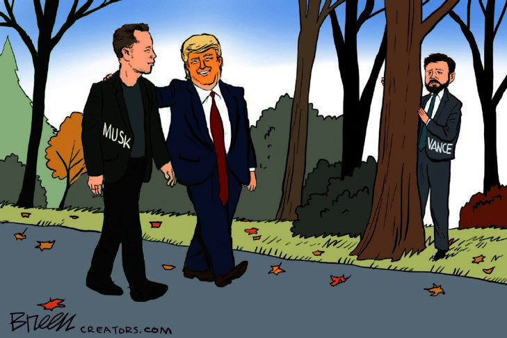 What about me? | Sandusky Register Cartoon commentary