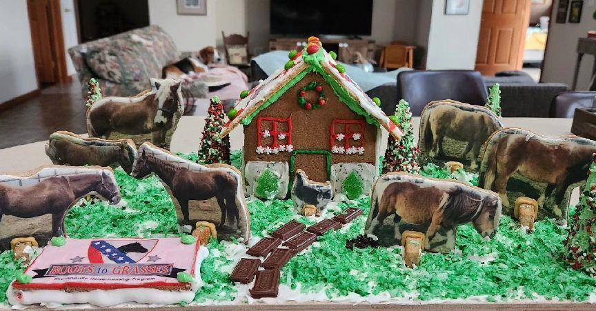 Gingerbread barn comes to life | Sandusky Register Nonprofit constructs ...