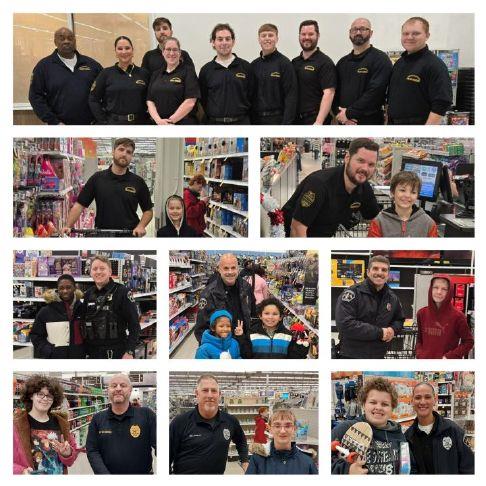 Shop with a cop | Sandusky Register Sandusky buys items for children at ...