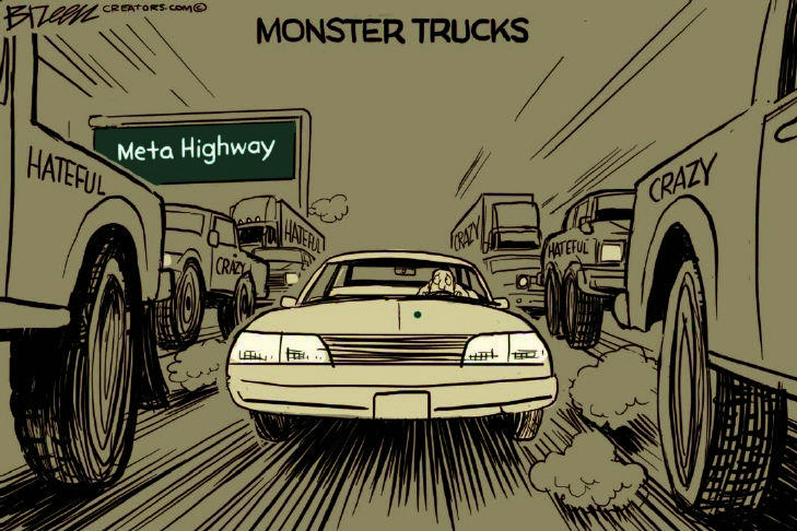 No guardrails | Sandusky Register Cartoon commentary