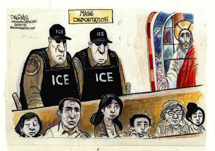 Let us pray | Sandusky Register Cartoon commentary