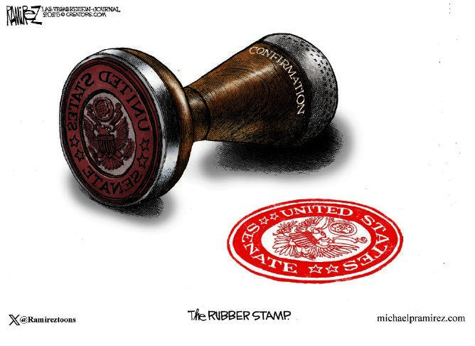 Advise, consent or ... | Sandusky Register Cartoon commentary