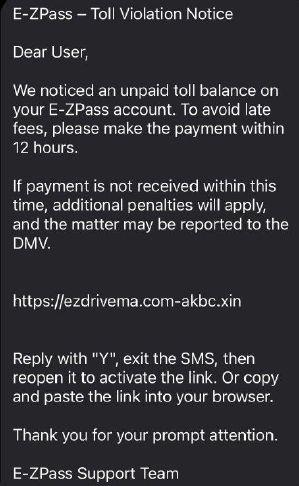 State warns of road toll scam | The Courier Regarding collection of ...