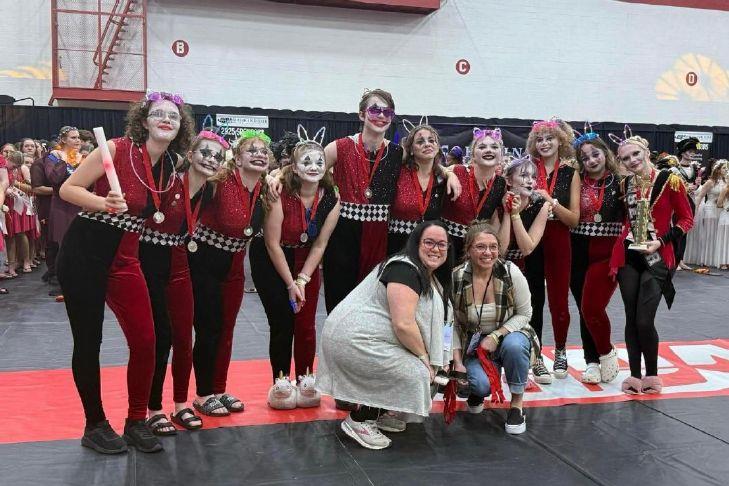 Vermilion's winter guard team places 2nd at state | Sandusky Register ...