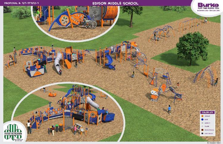 Swings, slides, so much more | Sandusky Register Edison Middle School's ...