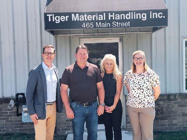 Roaring in delight for Tiger Material Handling | Sandusky Register ...