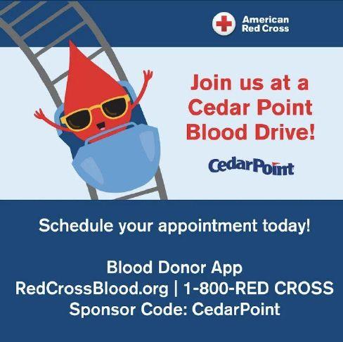 Give blood, get free Cedar Point tickets | Sandusky Register American ...