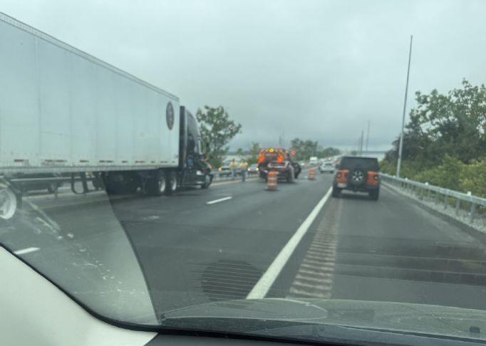 Semi, SUV crash on Edison Bridge | Sandusky Register Breaking