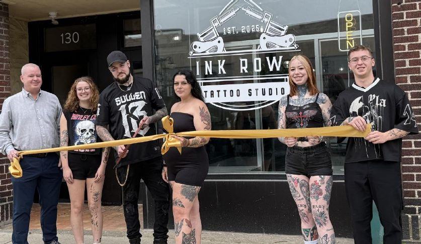 Introducing Ink Row | Sandusky Register Ribbon-cutting ceremony ...
