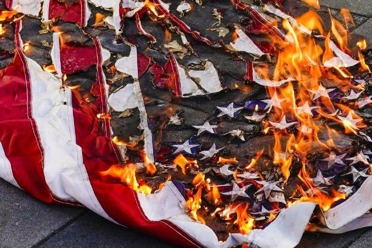 Trump moves to ban flag burning | Sandusky Register Despite Supreme ...