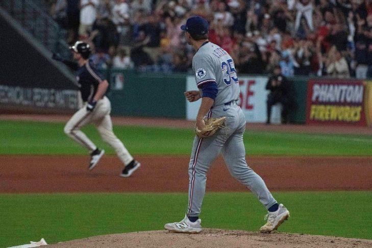 Guardians remain tied in AL Central despite loss to Rangers | Sandusky ...