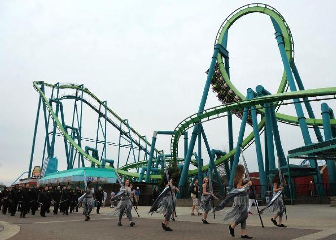 raptor roller coaster