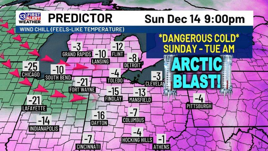 Arctic blast approaching | Sandusky Register Brace for cold weather ...