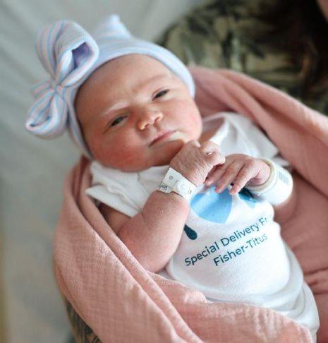 Fisher-Titus welcomes first baby of 2026 | Sandusky Register Azariah ...