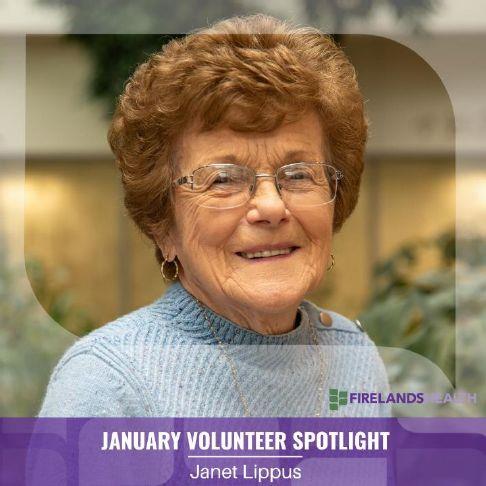 Firelands spotlights volunteer Janet Lippus | Sandusky Register She ...