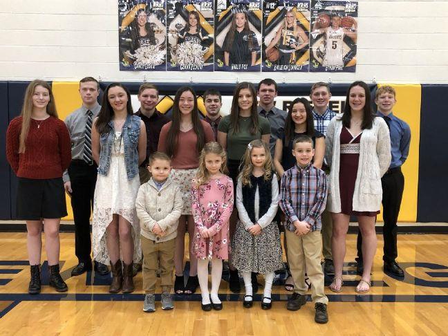 New Riegel 2021 winter homecoming court | Review Times New Riegel 2021 ...