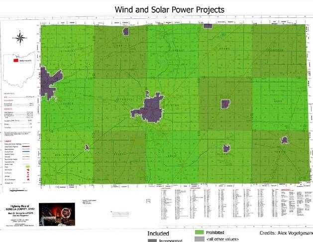 Comms restrict county from future wind and solar projects | The Courier ...