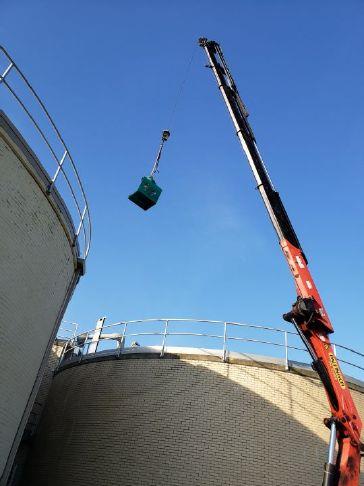 Installing equipment at pollution control | Sandusky Register "Projects ...