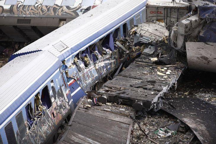 Greece's worst-ever rail crash kills dozens, crushes cars | Review ...