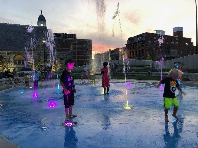 East Green play fountain opens today | Advertiser-Tribune Hours are ...