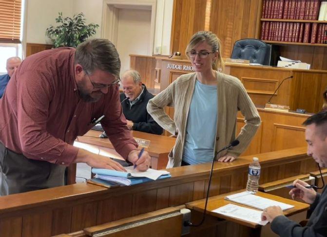 Council president sworn-in | Review Times Brian Shaver