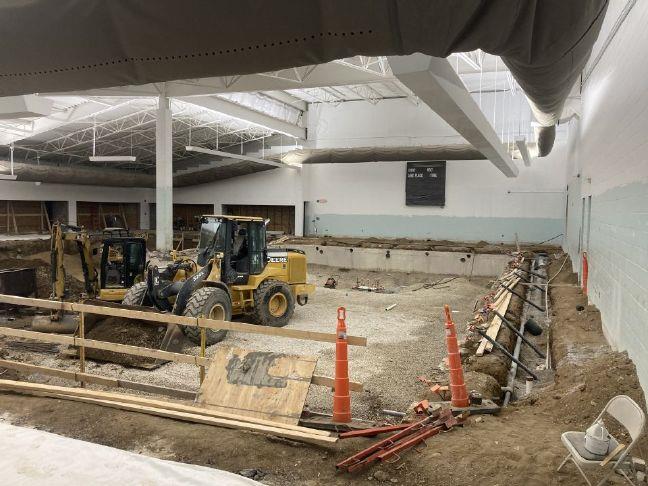 YMCA pool project continues | Advertiser-Tribune Update on the YMCA's ...