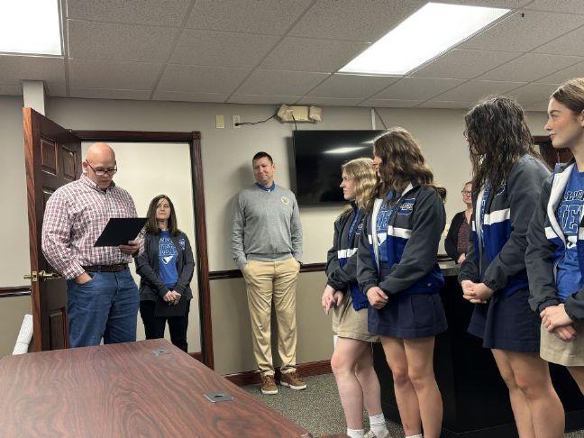 County congratulates Calvert Cheer on win | Advertiser-Tribune ...