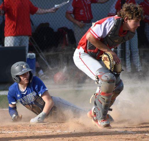 Calvert holds off H-L 4-3 as Senecas grab 1st place in SBC River ...