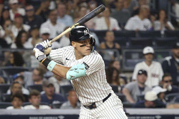 Yankees outfielder Judge throws to bases for first time since flexor ...